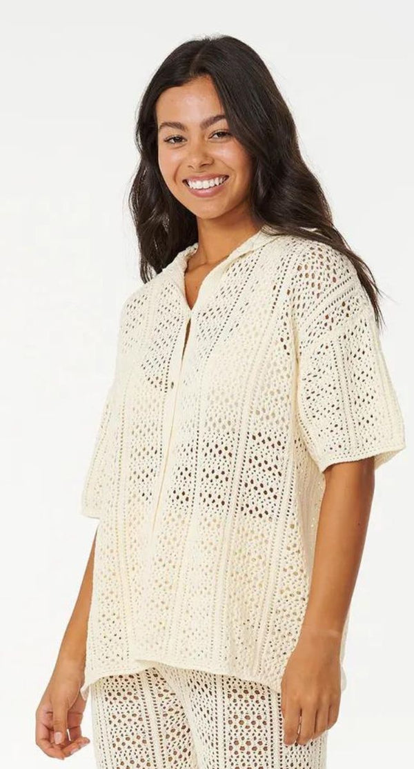 Ripcurl Pacific Dreams Crochet Shirt - Carla Swimwear