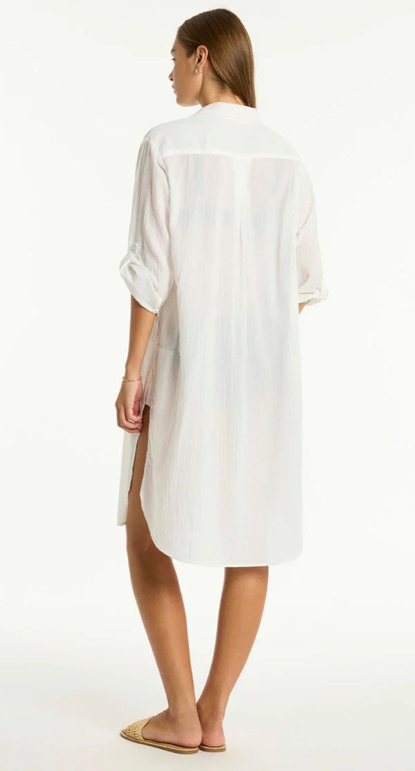 Salt Long Cover Up - Carla Swimwear