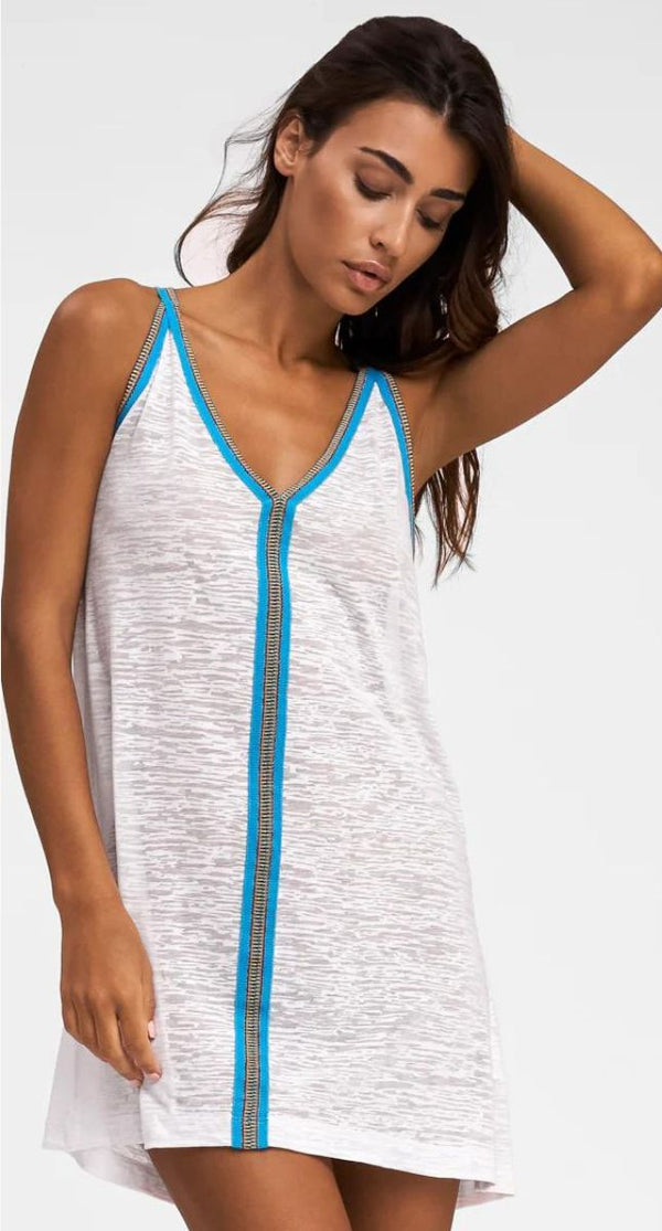 Pitusa Mini White Sundress - From Peru - Carla Swimwear