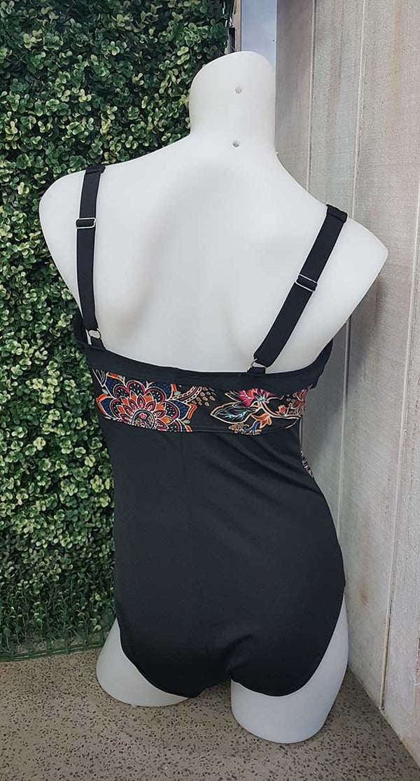 Poolproof Baroque Ladder Splice One Piece Swimsuit - Chlorine Resist ...